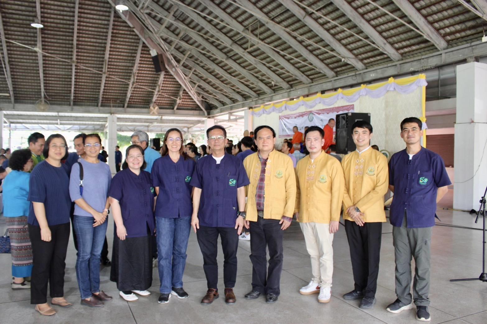 ร่วมพิธีถวายเทียนพรรษา มหาวิทยาลัยแม่โจ้ ประจำปี 2568